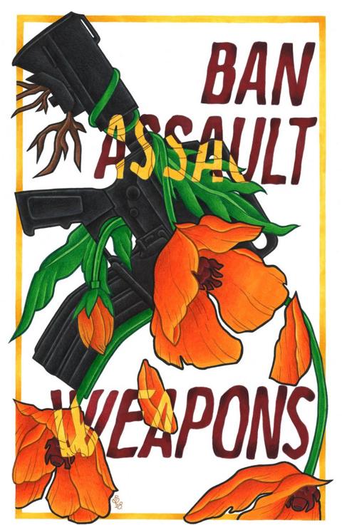 US gun reform: Stories behind the movement's protest art - BBC News