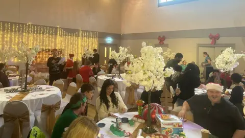 Stoke-on-Trent fundraiser hosts Christmas lunch for people on their own