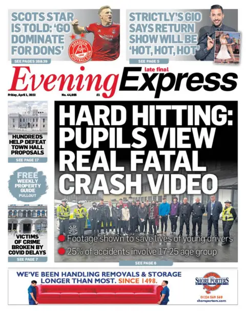 Scotland's papers: Cost-of-living crisis hits and Putin's gas threat