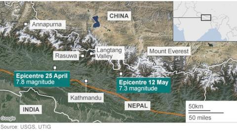 Nepal's mountains off limits to farmers and tourists - BBC News