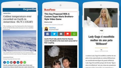 Google promotes fast-loading AMP news articles - BBC News