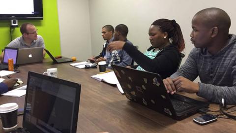 South Africa: The Manenberg school which is top of the class - BBC News