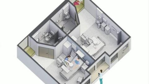 James Paget Hospital: Modular wards could be blueprint for NHS - BBC News