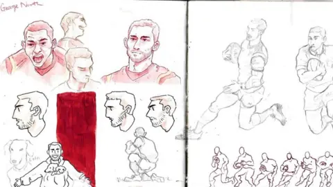 Teen's Wales rugby exhibition wins her animation scholarship