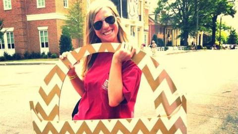 Megan Rondini's family sue over Alabama rape case - BBC News