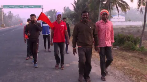 Karnataka: Why a group of Indian men marched to find brides