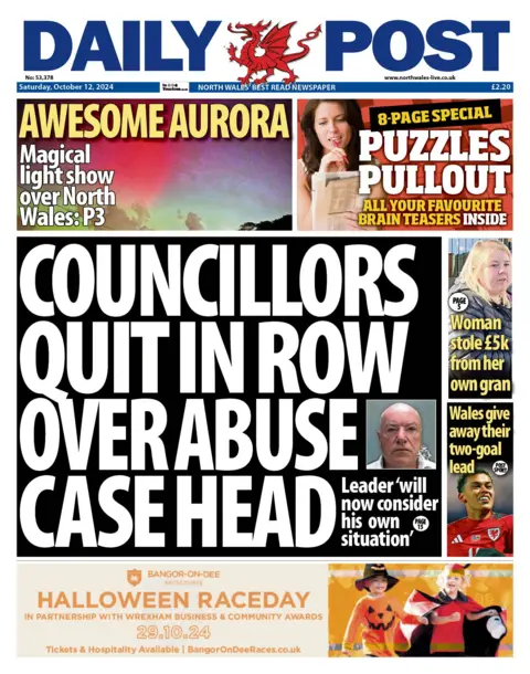 Wales' papers: Foden abuse row and 'barbaric' stabbing