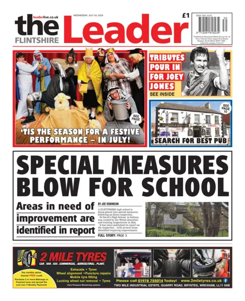 Wales' papers: Tributes to 'Mr Wrexham' and hope for missing man