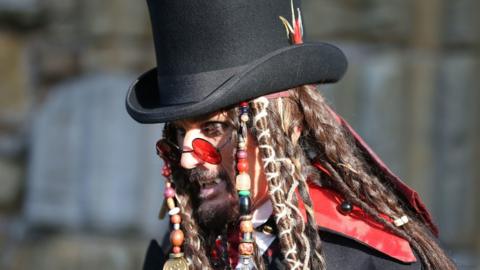 Whitby Dracula gathering smashes vampire fancy dress world record - BBC ...