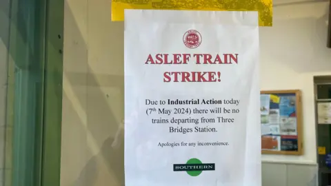 Train driver strikes cause disruption for passengers
