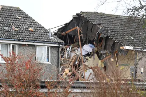 Man, 84, dead after explosion destroys neighbour's house in Edinburgh