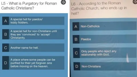'Kiddy fiddler' homework quiz question shocks pupil's father