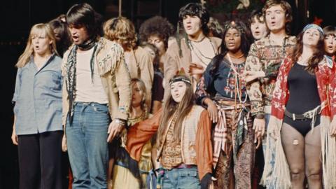 Hair: The musical that 'changed theatre for ever' - BBC News