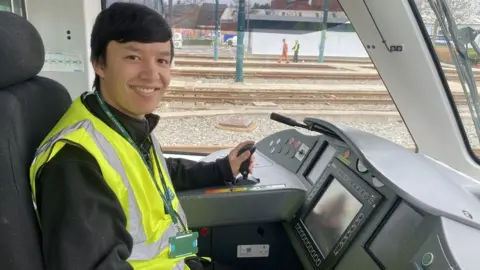 Nottingham tram driver is concert pianist by night