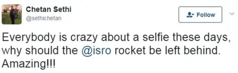 'Monster' rocket 'selfie' delights India