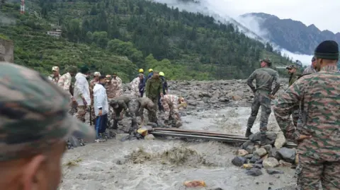 Dharali, Uttarakhand: More than 100 people missing after flash floods hit village