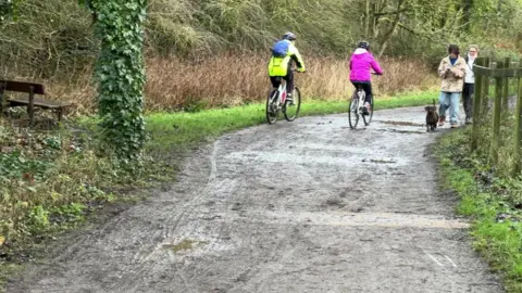 Wirral Way: Record numbers visit former railway line, council says