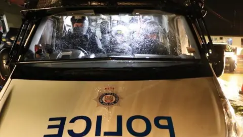 Essex and London car theft raids: About 450 officers take part