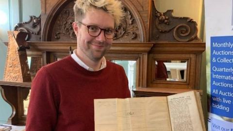 Leeds: Rare book laced with arsenic found in library - BBC News
