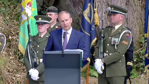 Michael Collins a 'great hero of Irish history', says Mícheál Martin ...