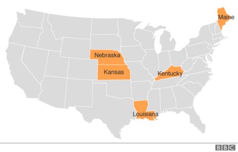 US election 2016: Trump and Clinton remain front-runners - BBC News
