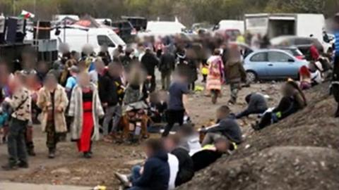 Margam rave: Police probe party as residents recall 'chaos' - BBC News