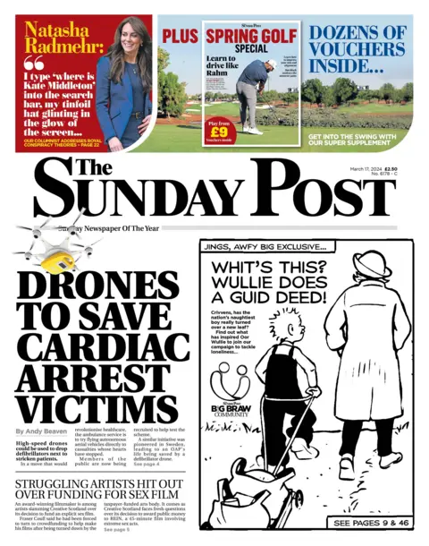 Scotland's papers: FM's family homes row and union boss bully probe