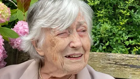 Calne woman, 100, fundraising by walking 100 laps of car park