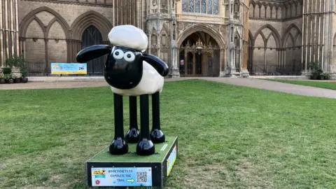Shaun the Sheep art trail arrives in Peterborough city centre