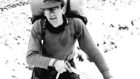 Pen y Fan: Mountain tribute to Mike Rudall 40 years after tragedy - BBC ...