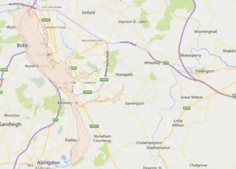 Oxford River Thames areas on flood alert as river levels rise