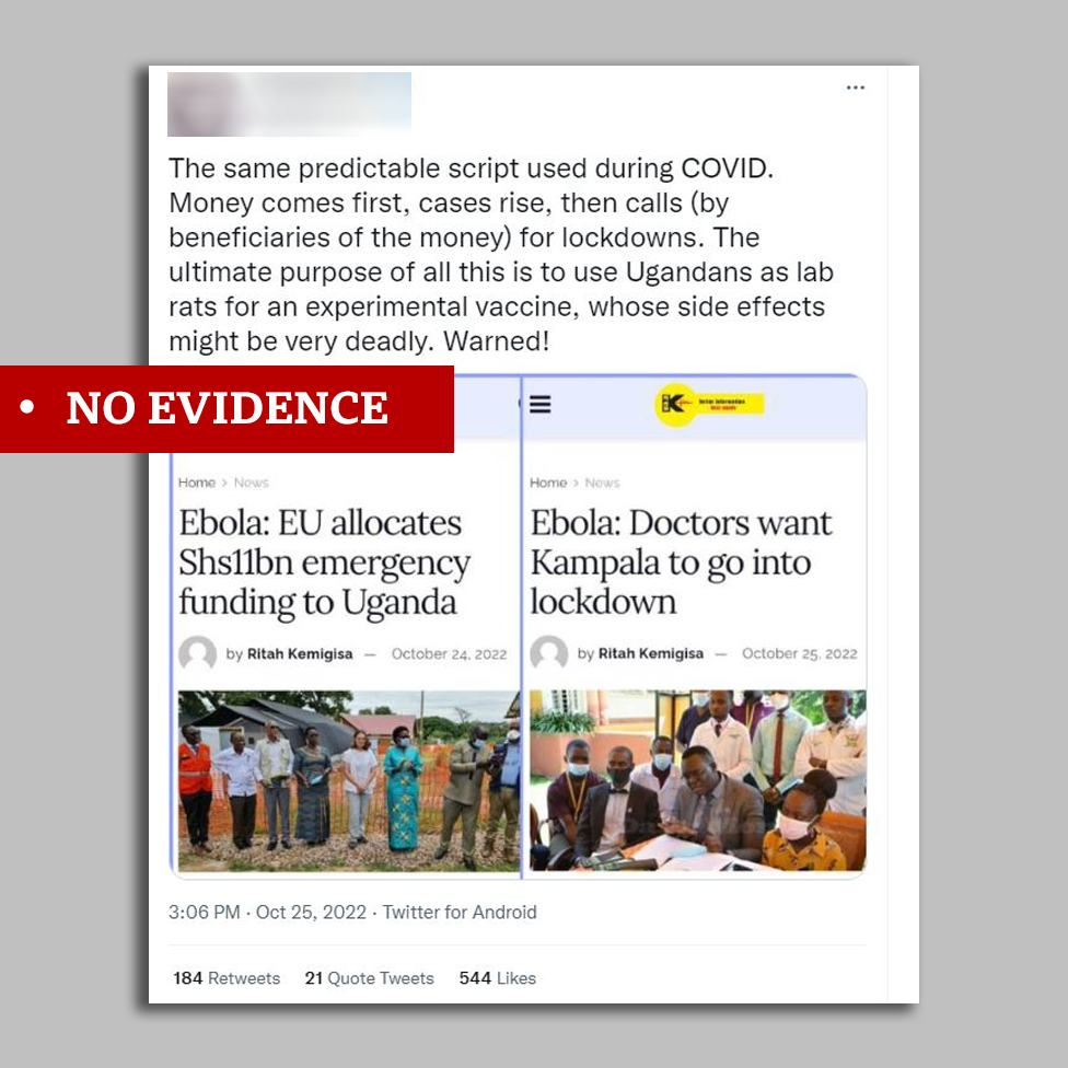 Ebola in Uganda: The people spreading misinformation online - BBC News