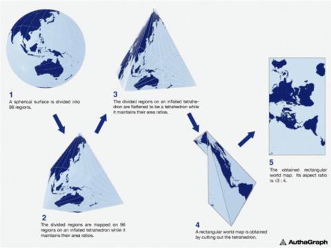 O criativo mapa que mostra o mundo como realmente é - BBC News Brasil