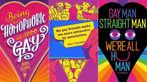 'Homophobia is gay' Pride In London poster causes online backlash - BBC ...
