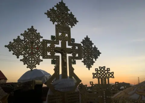 In pictures: Ethiopians celebrate the festival of Timket