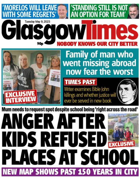 Scotland's papers: King's heartfelt thanks and Cherry's legal threat ...