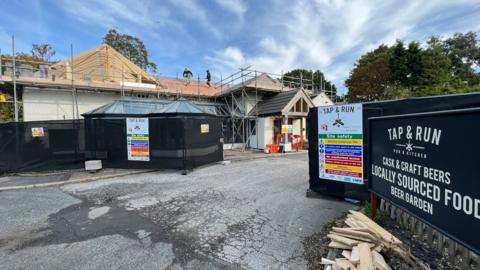 Fire-hit Stuart Broad and Harry Gurney pub confirms reopening date ...