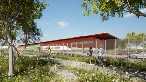 Images released of Birmingham HS2 control centre hub