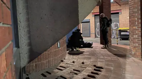 Homeless outreach workers see large rise in rough sleepers in Nottingham