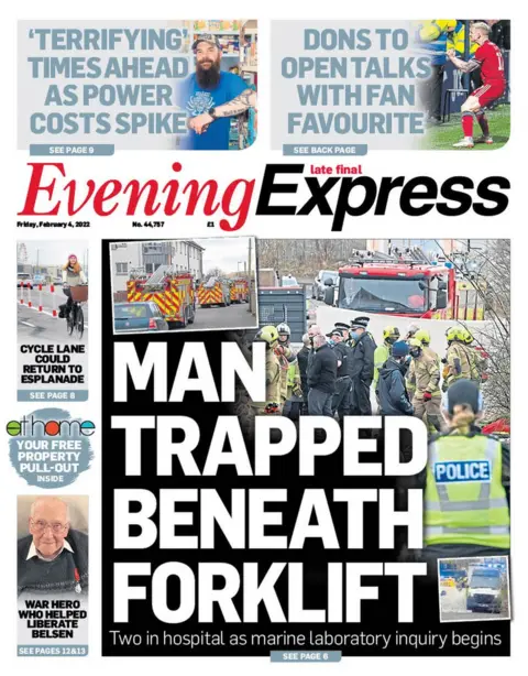 Scotland's papers: Scots to go hungry and Downing Street 'meltdown'