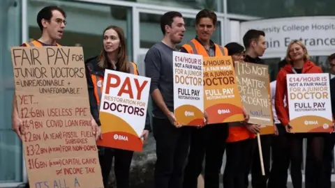 £3k a shift - how doctor strikes cost NHS fortune