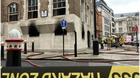 Old Bailey court cases set to resume after fire closes court building