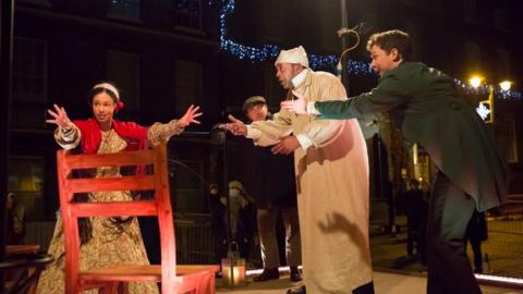 A Christmas Carol: How Scrooge is saving theatres this Christmas - BBC News