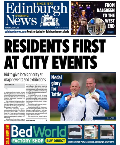 Scotland's papers: The 'thinner' blue line and fall in operations