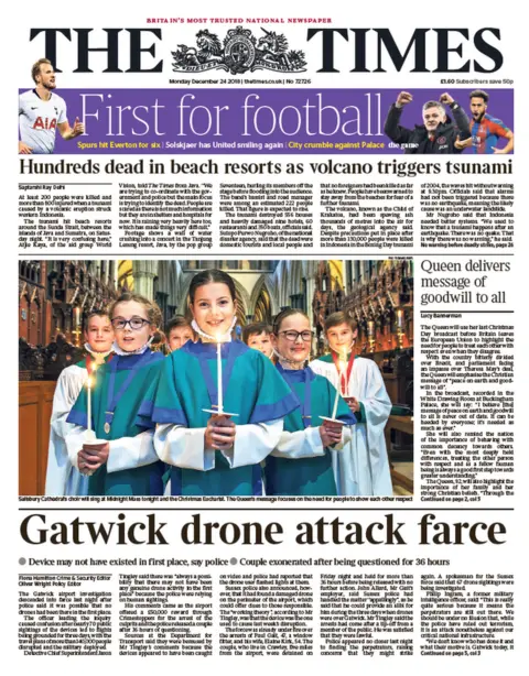 Scotland's papers: Tsunami leaves devastation in its wake