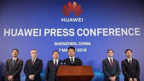Huawei sues US government over product ban - BBC News