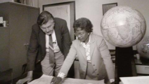 100 Women: Gladys West - the 'hidden figure' of GPS - BBC News