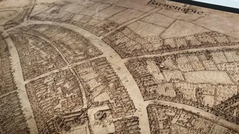 Barnstaple map discovery reveals a window to the past