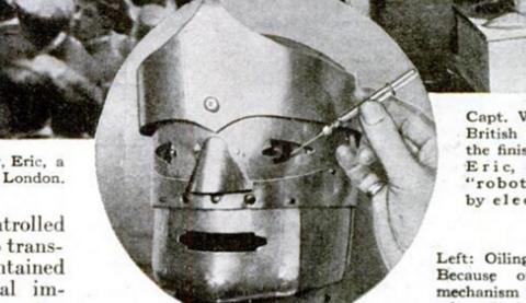 Assembling Eric: Bringing back the UK's first robot - BBC News