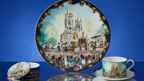Bunting, biscuits, beer - Brits spend on Coronation
